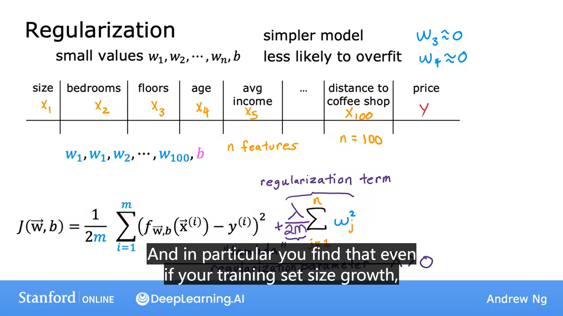 10 machine Learning regularize Linear Regression And Classification